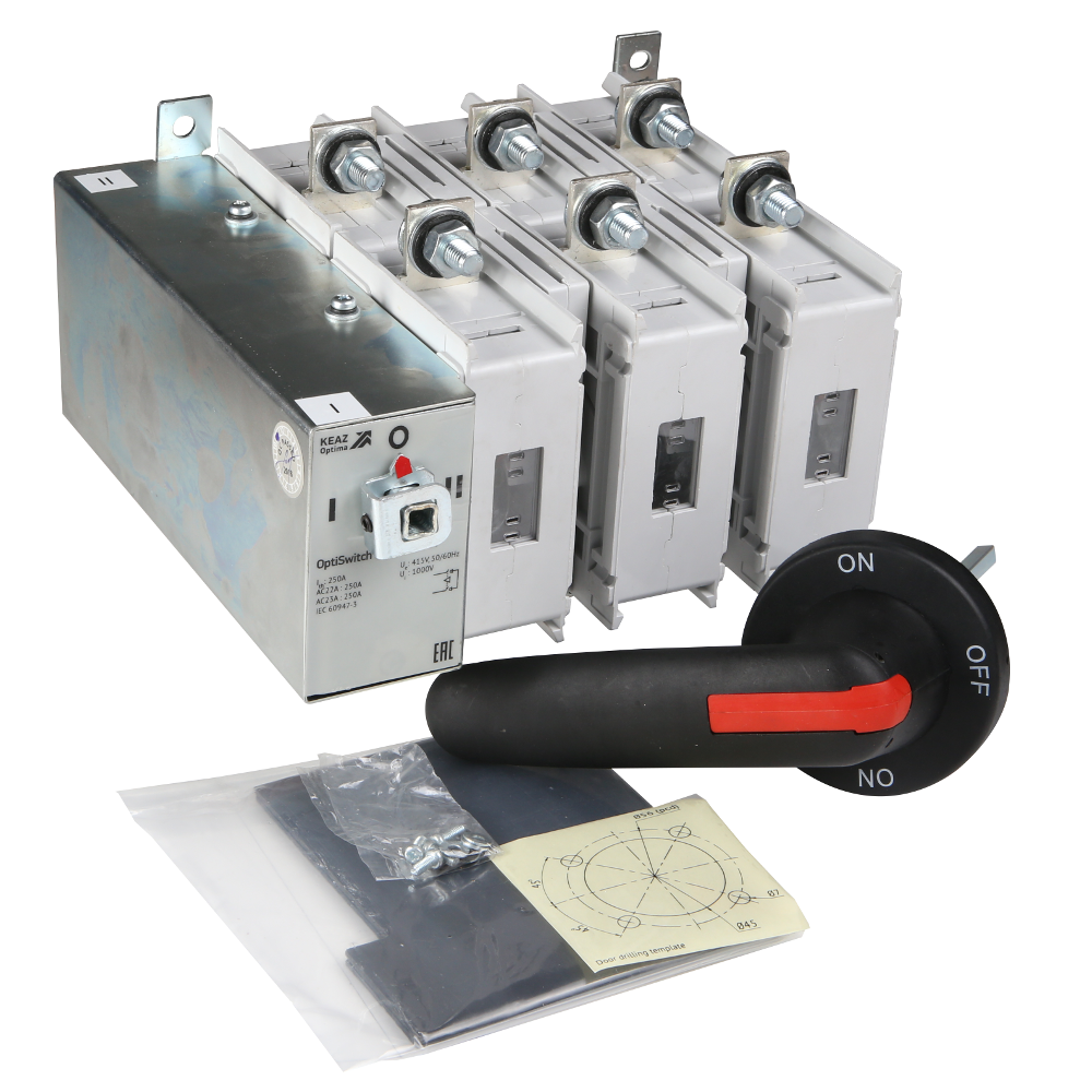 Переключатель нагрузки OptiSwitch DI-C2-250-3P купить по цене производителя — завод KЭAЗ